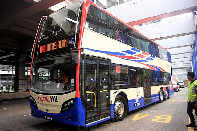 First Time Naik Bas 2 Tingkat Rapid KL. Sungguh Tak Ku Sangka