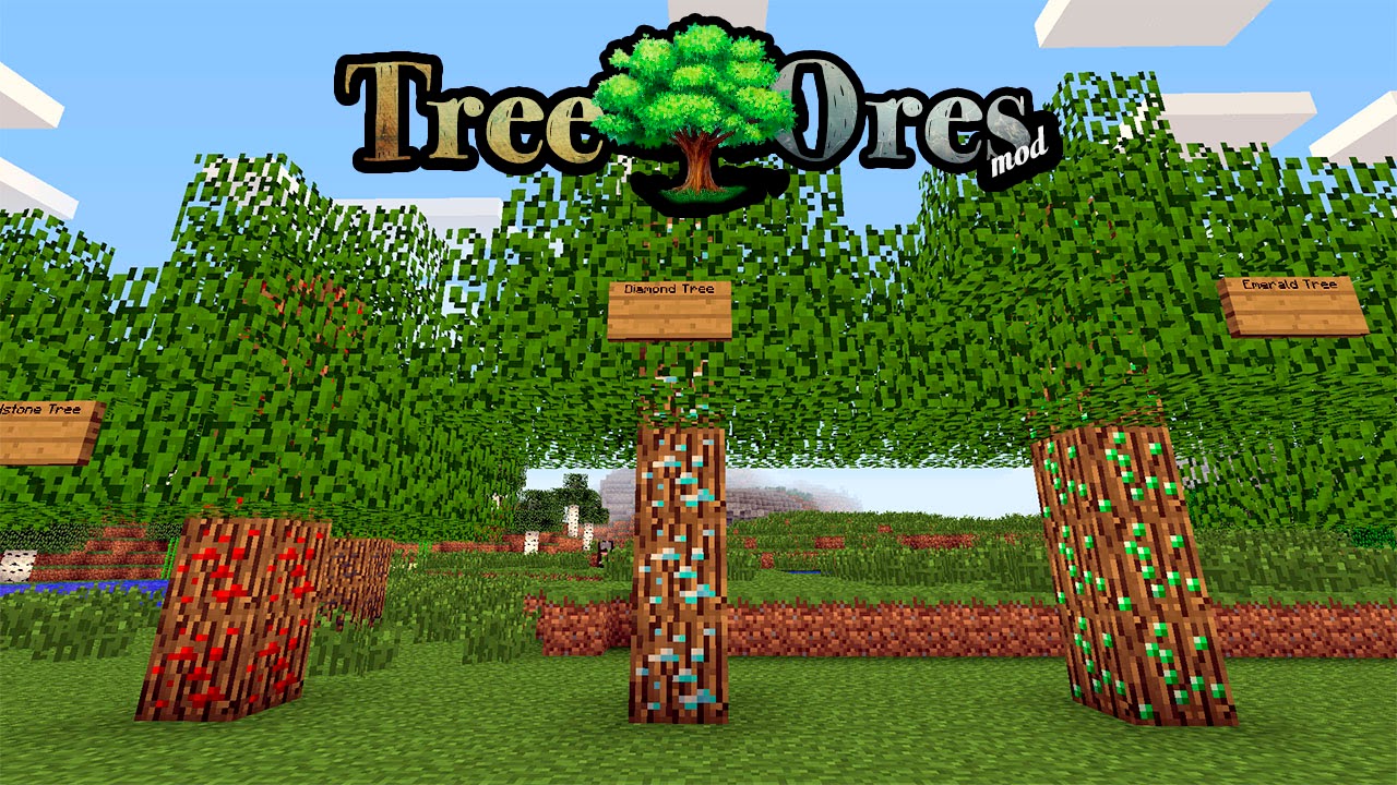 Tree Ores 1.8 | Como Instalar Mods No Minecraft - Os melhores mods você ...