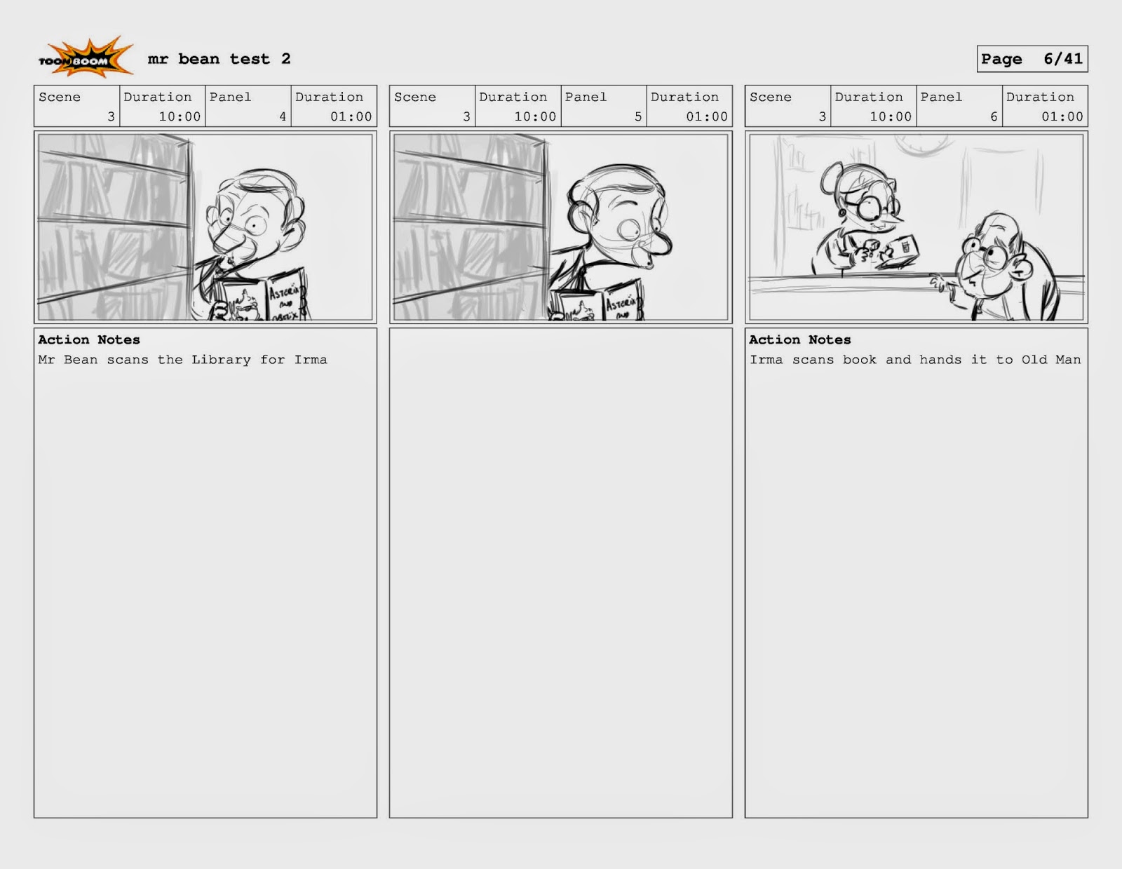 Storyboard Portfolio: Storyboard Samples