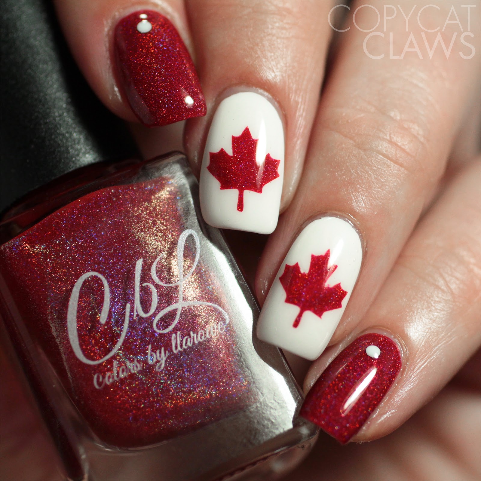 Copycat Claws: Canada Day Nails 2017