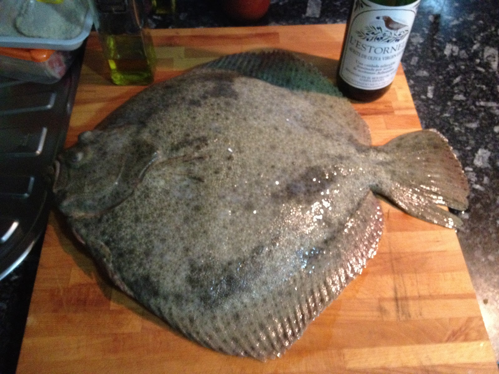 El diente de ajo: Receta de Rodaballo (clasica), De las más faciles y rica.