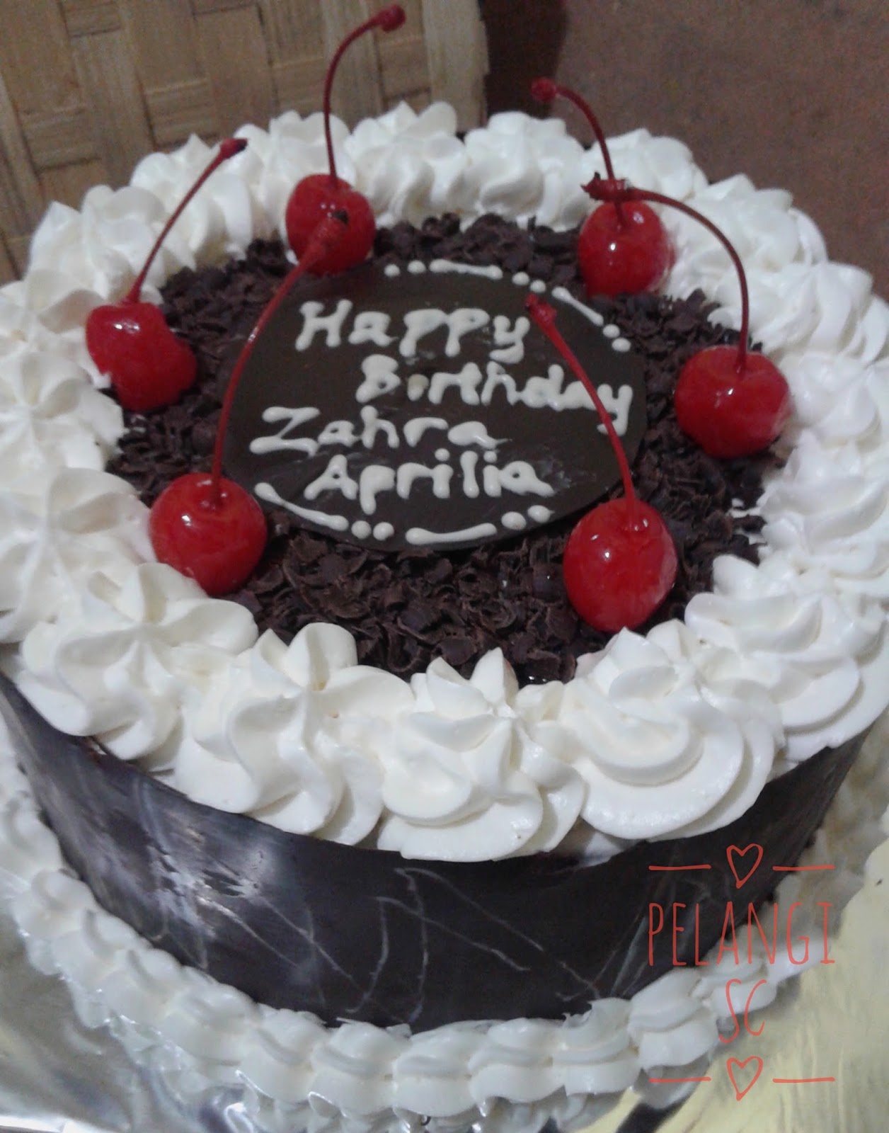 Kue Ulang Tahum Cherry | Pelangi Snack & Cake