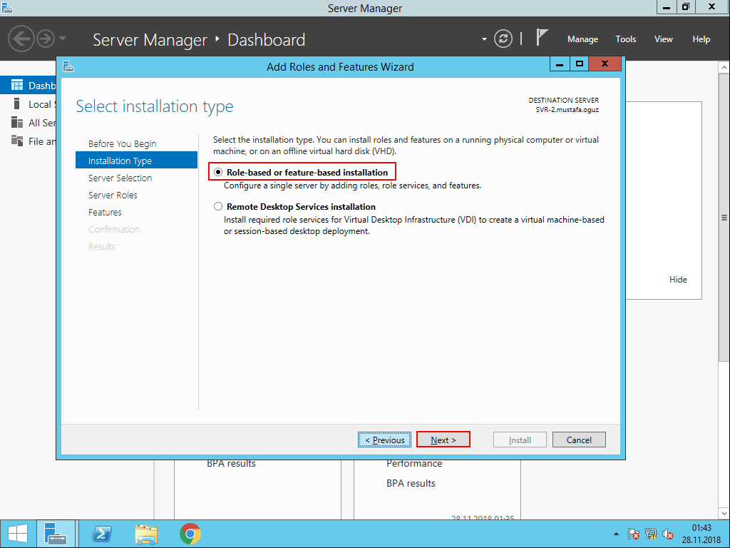 Windows Server - File Server Kurulumu - Mustafa Sabri OĞUZ