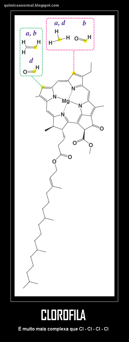 Química Anormal: Clorofila