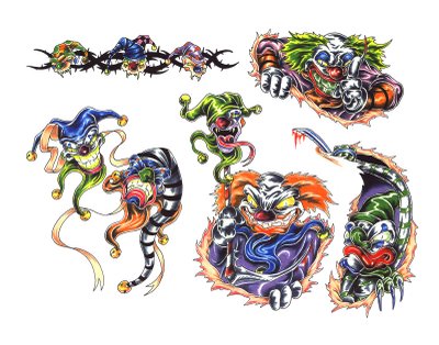 GALLERY FUNNY GAME: tattoo flash gallery