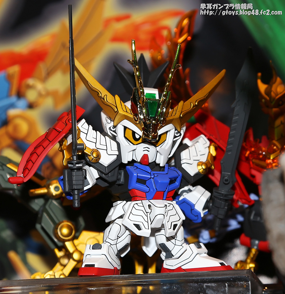 GUNDAM GUY: SD LEGEND BB Line-up - On Display @ Shizouka Hobby Show 2013