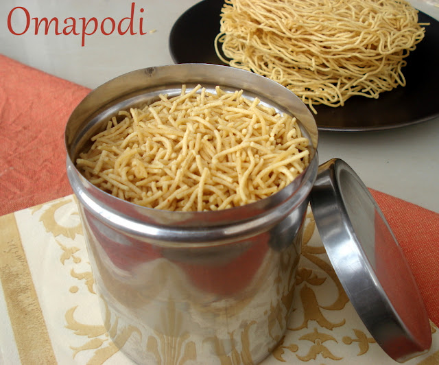 Palakkad Chamayal: Omapodi - Diwali Recipes