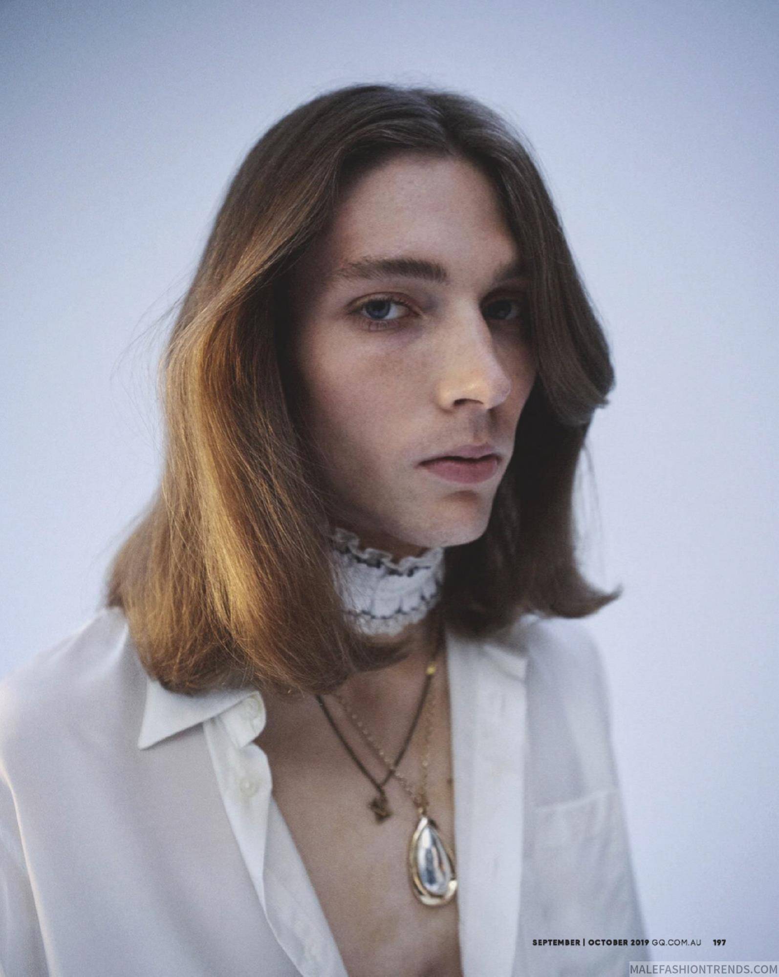 Luke Robson para GQ Australia en fotos de Georges Antoni