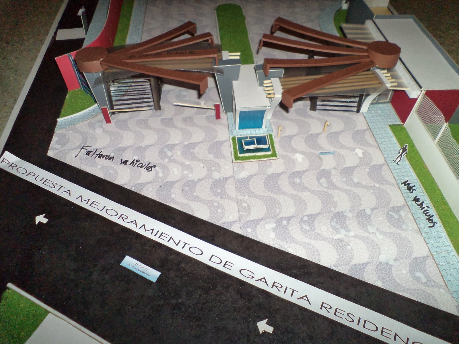 GARITA DE INGRESO ~ Portafolio Arquitectura USAC