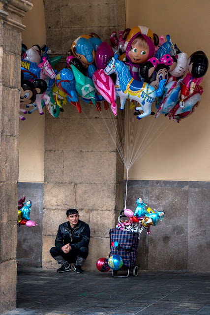 Diario de un prejubilado: El vendedor de globos