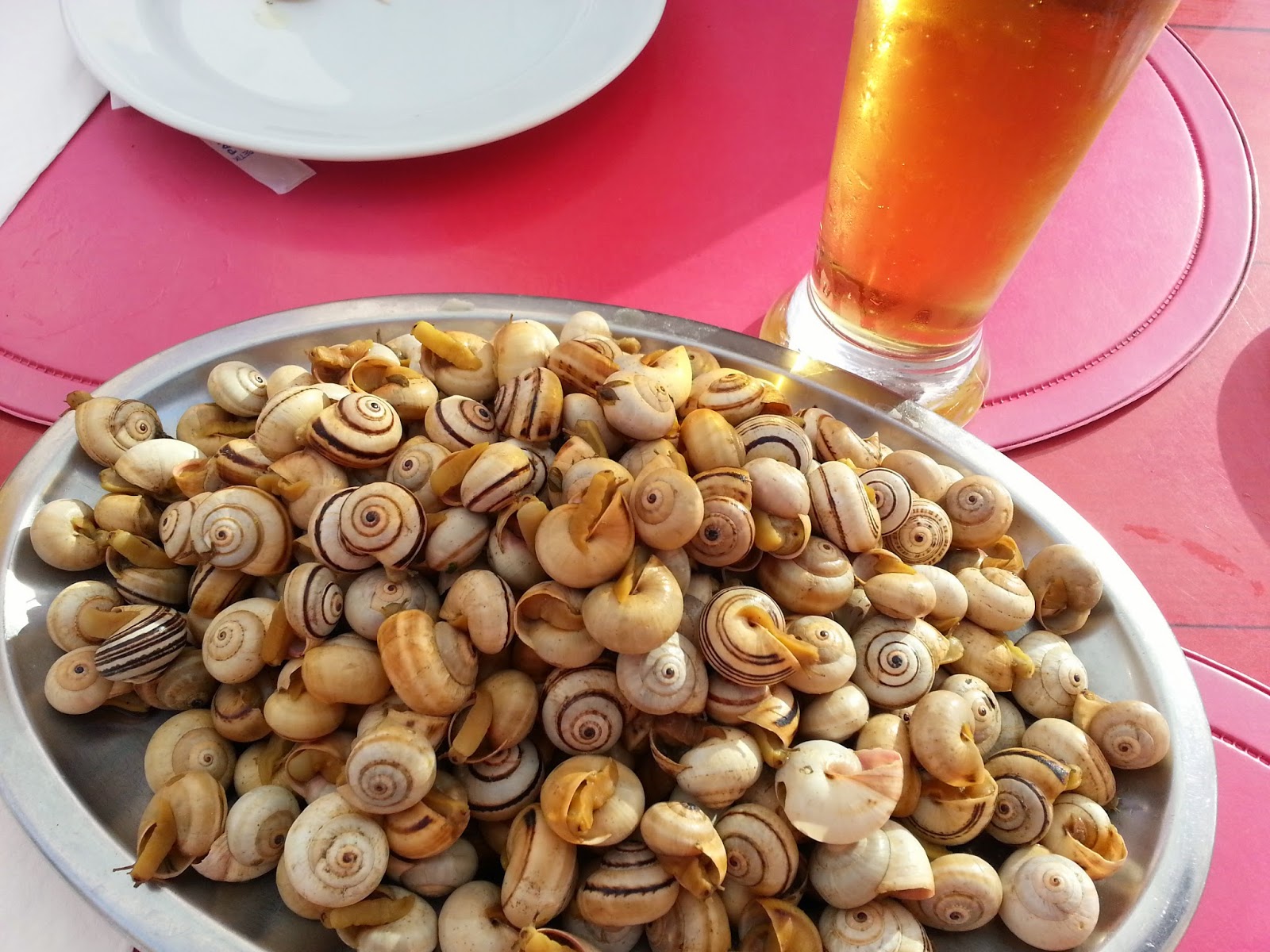 Caracóis: o petisco do verão! - Deliciosa Paparoca