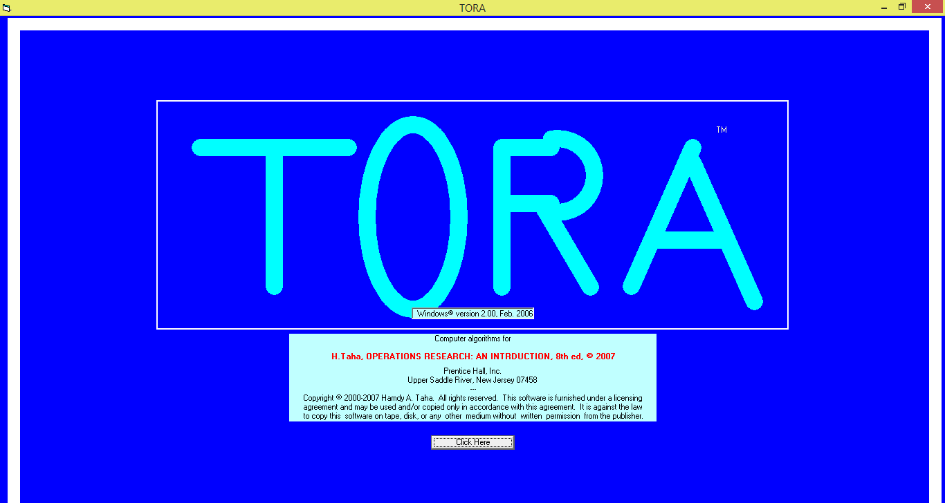Tora Temporally Ordered Routing Algorithm ~ Af Statisticians