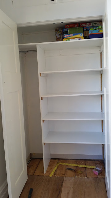 This Little Yellow House.: New linen cupboard