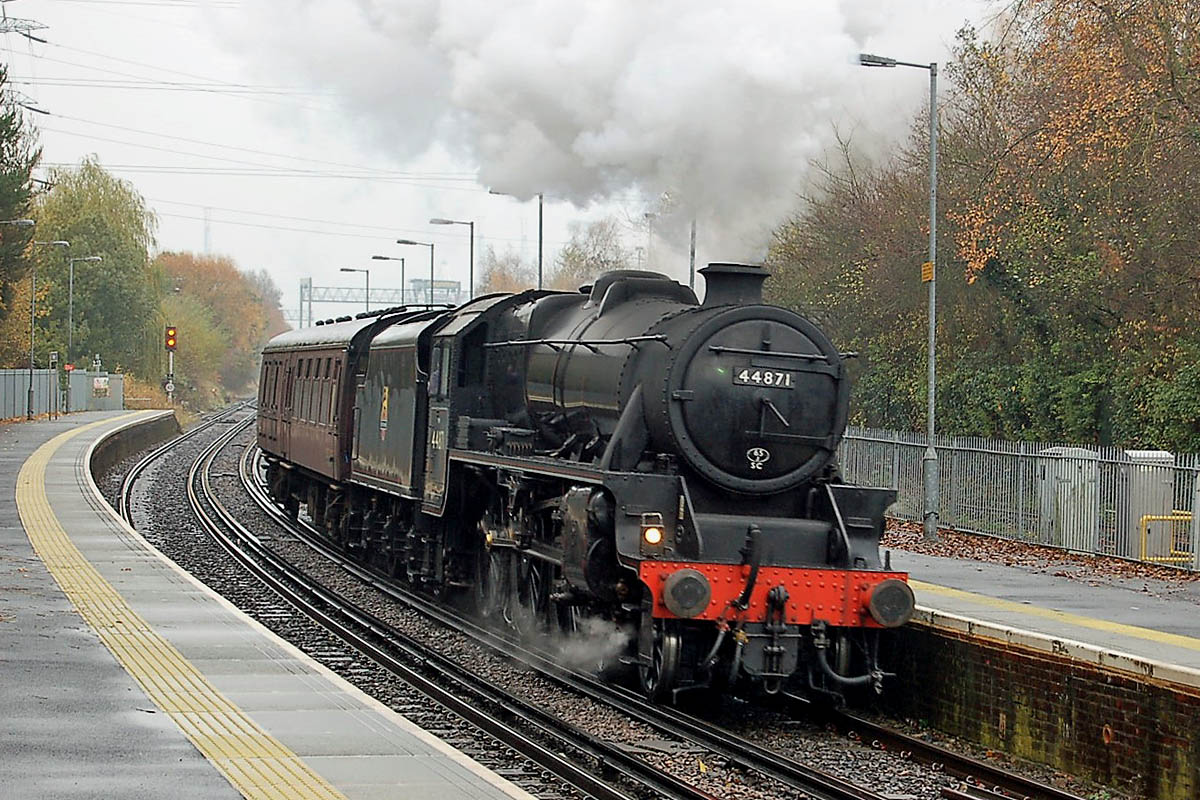 47s and other Classic Power at Southampton: 44871 returns to Southall ...