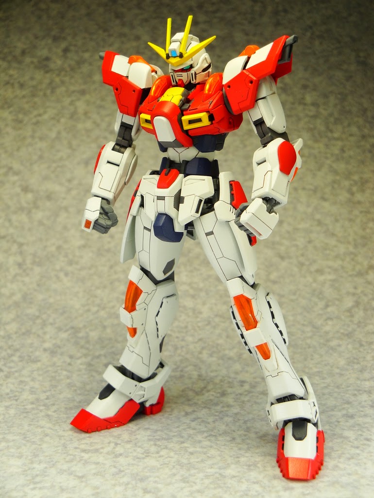 Custom Build: HGBF 1/144 Build Burning Gundam "Detailed"