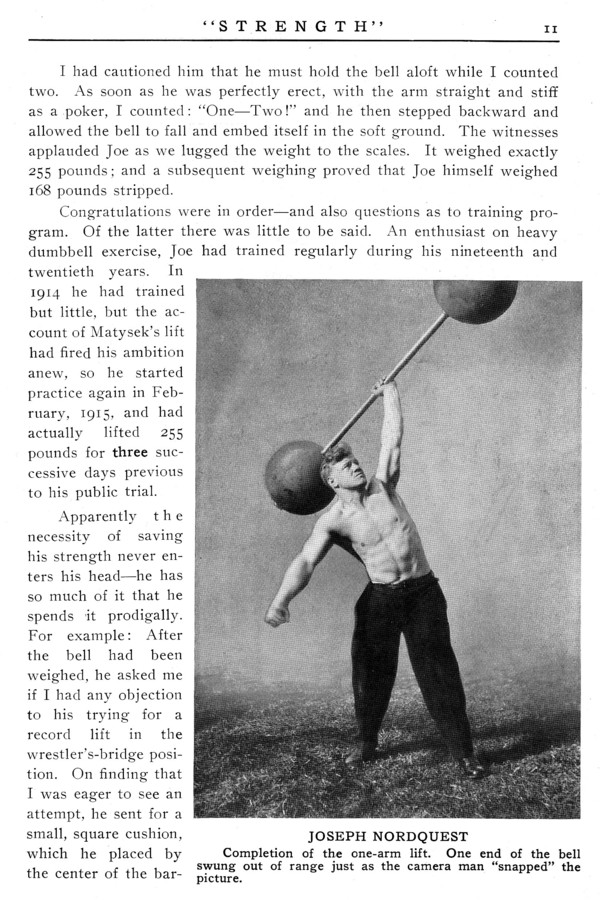 The Tight Tan Slacks of Dezso Ban: Joe Nordquest and His World's Record ...