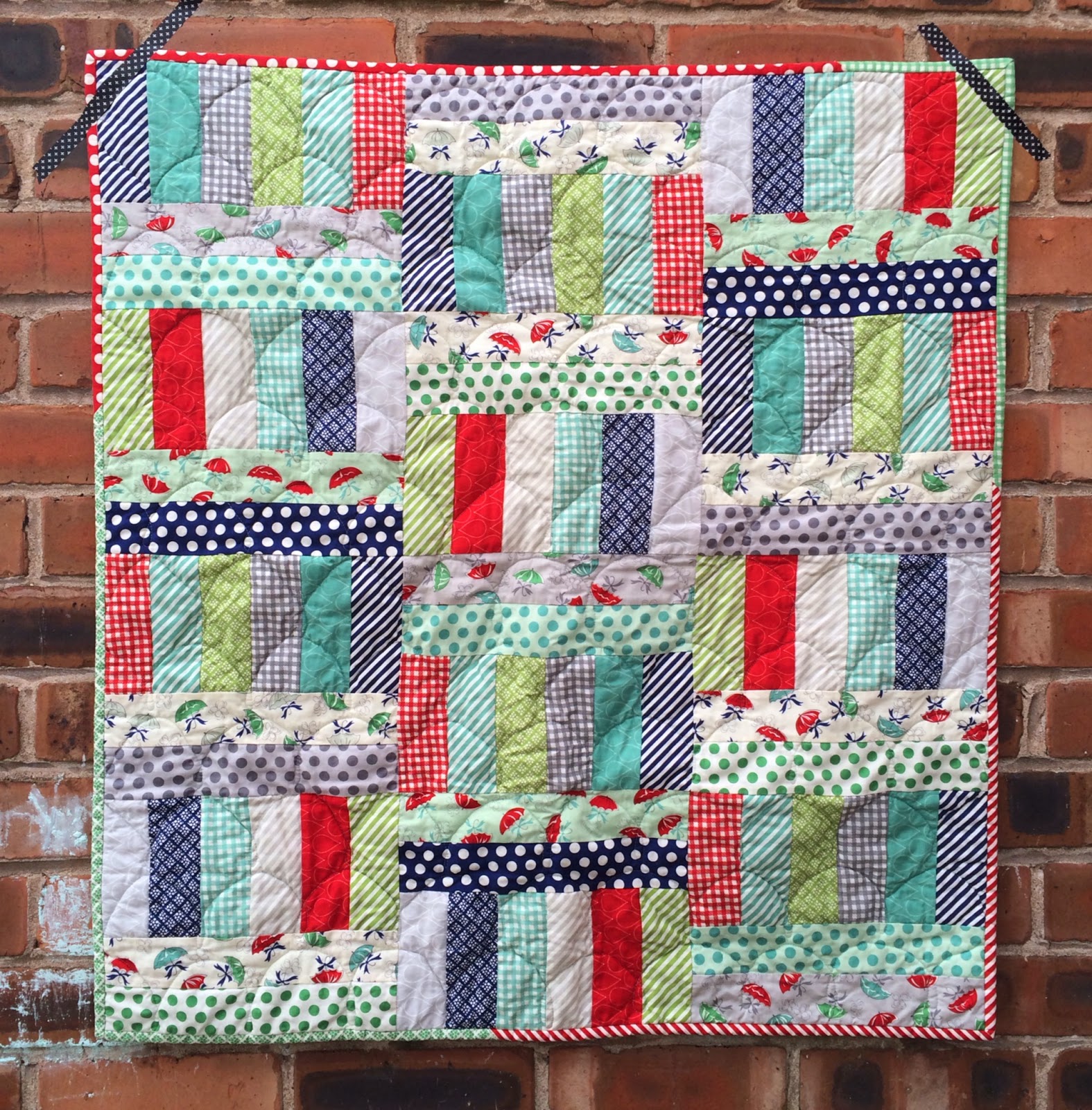Jelly Roll Jam II quilt / CHARM ABOUT YOU