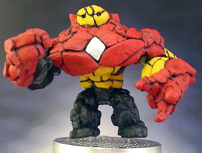 Marvel Golems WIP 21: Hulkbuster Earth Elemental Gettin His Gold On ...