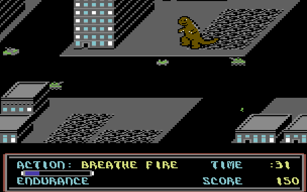 VGJUNK: THE MOVIE MONSTER GAME (COMMODORE 64)