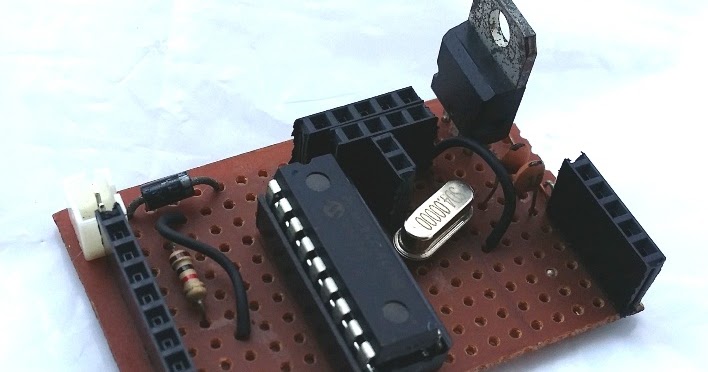 Microcontroller Projects: PIC16F84A Prototyping Board