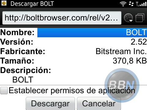 BlackberryVzla: El Navegador BOLT Actualiza a la versión 2.52