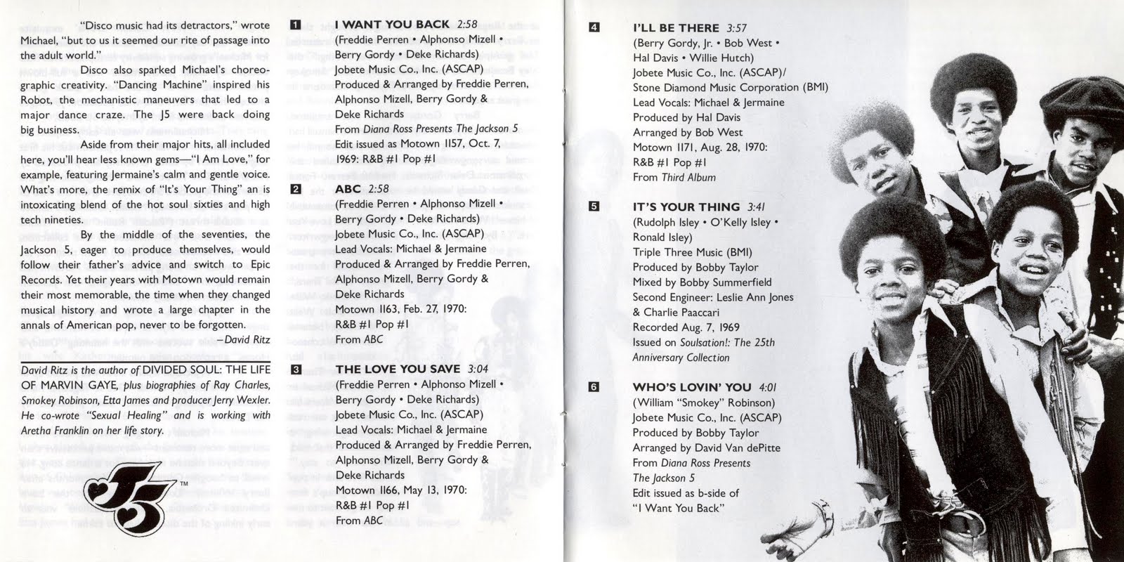 Encarte: The Jackson 5 - Jackson 5: The Ultimate Collection (Remastered ...