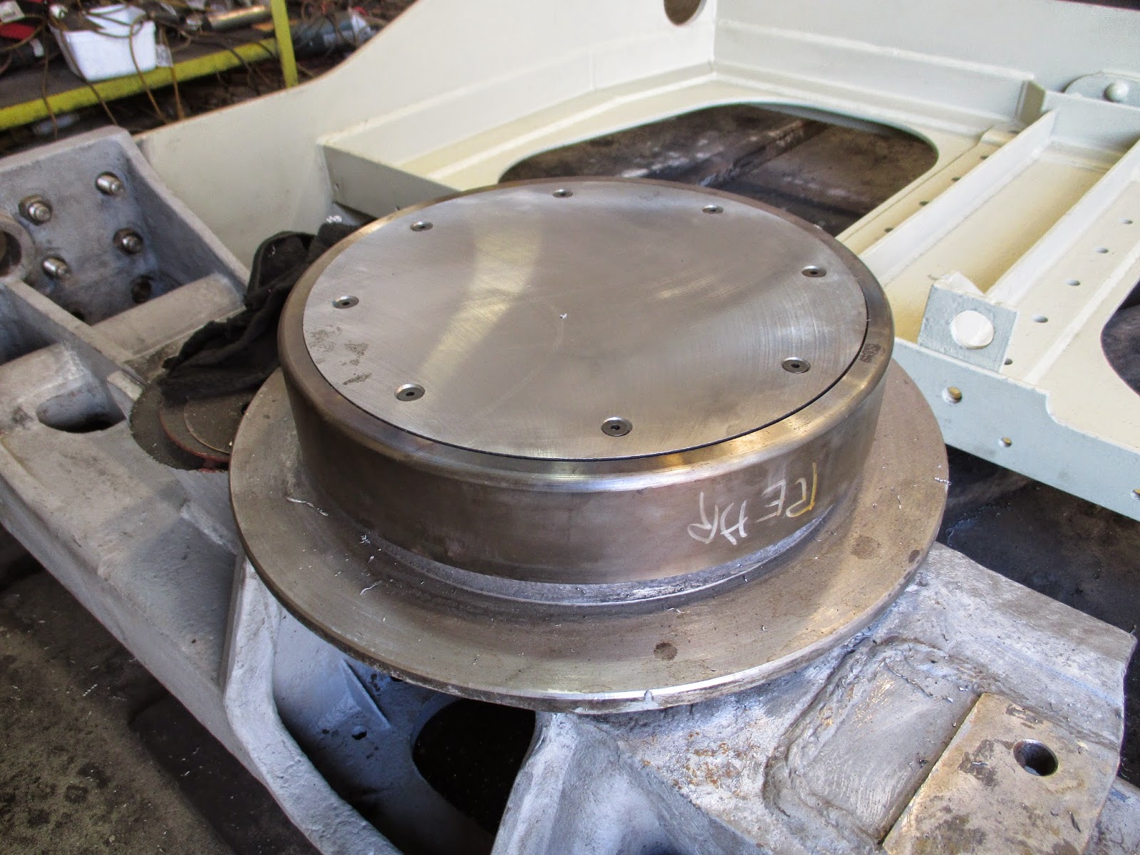 NG/G16 Boiler Cradle Progress - Puffing Billy Railway