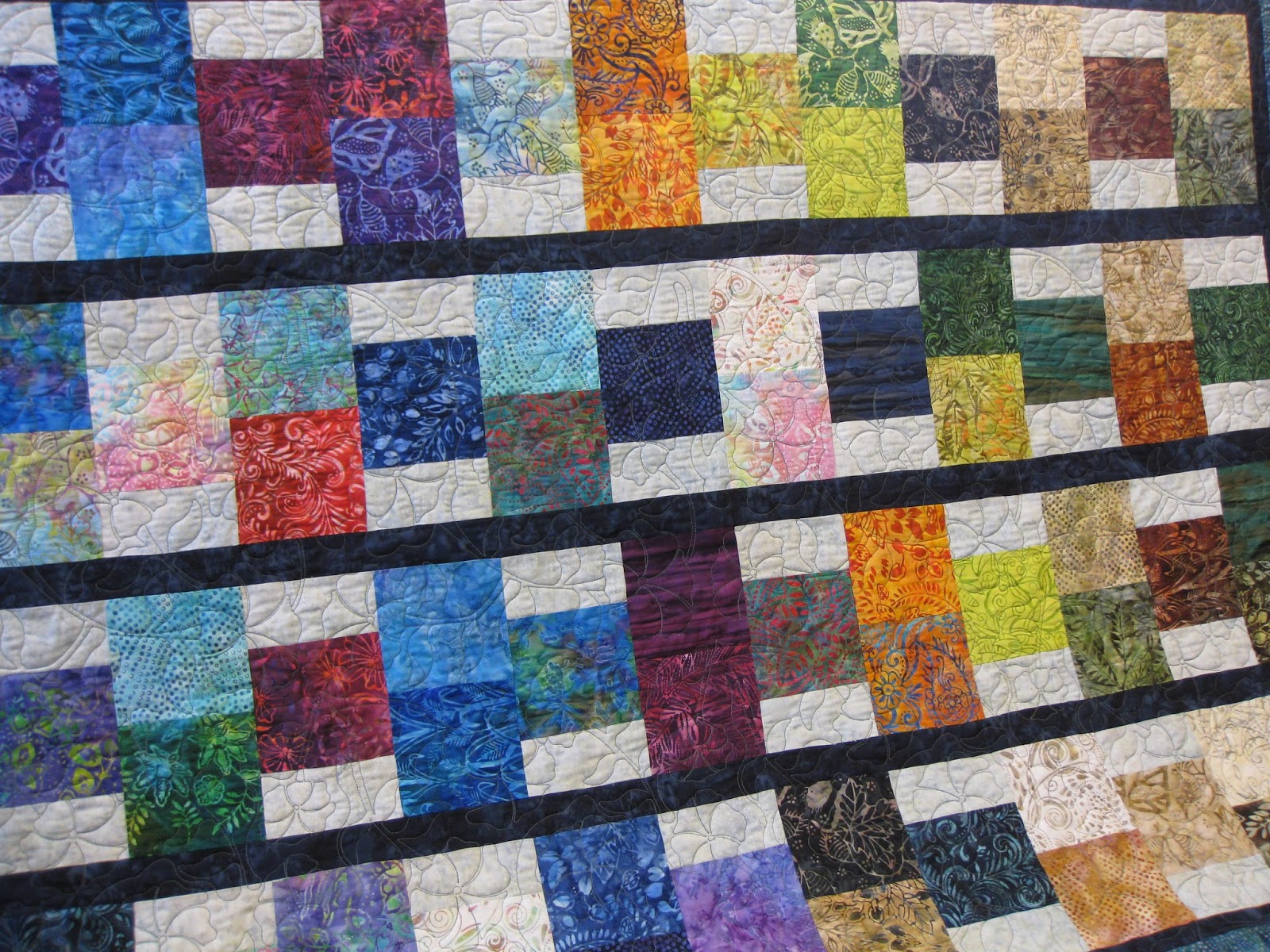 Millie's Quilting: Finished 16 patch Quilt