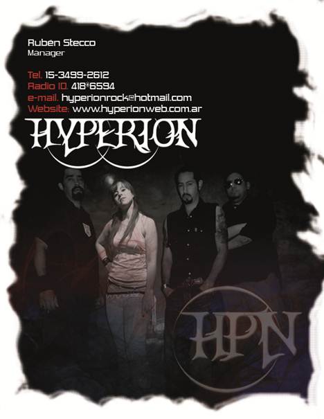 Furia Metal Brasil: BANDA : HYPERION / ARGENTINA