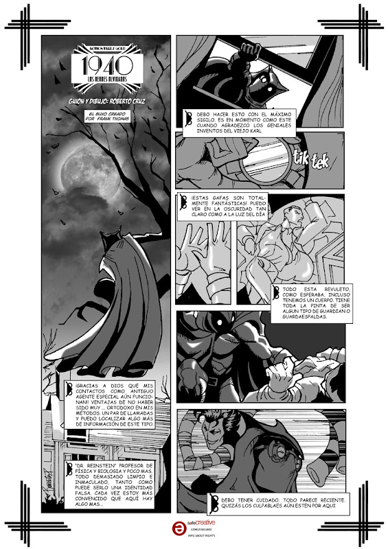 PROYECTO PULP: 1940 BY ROBERTO CRUZ