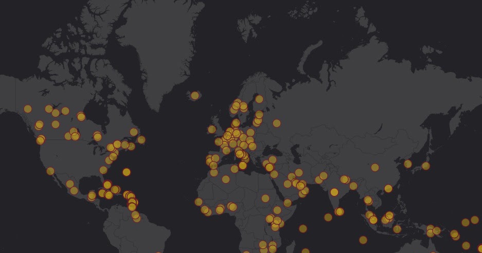 GIS Research and Map Collection: Interactive Map of Queen Elizabeth II ...