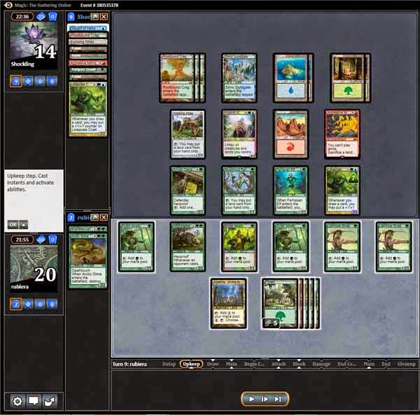 Magic the Gathering Adventures: [Modern] Aggressive Mining deck