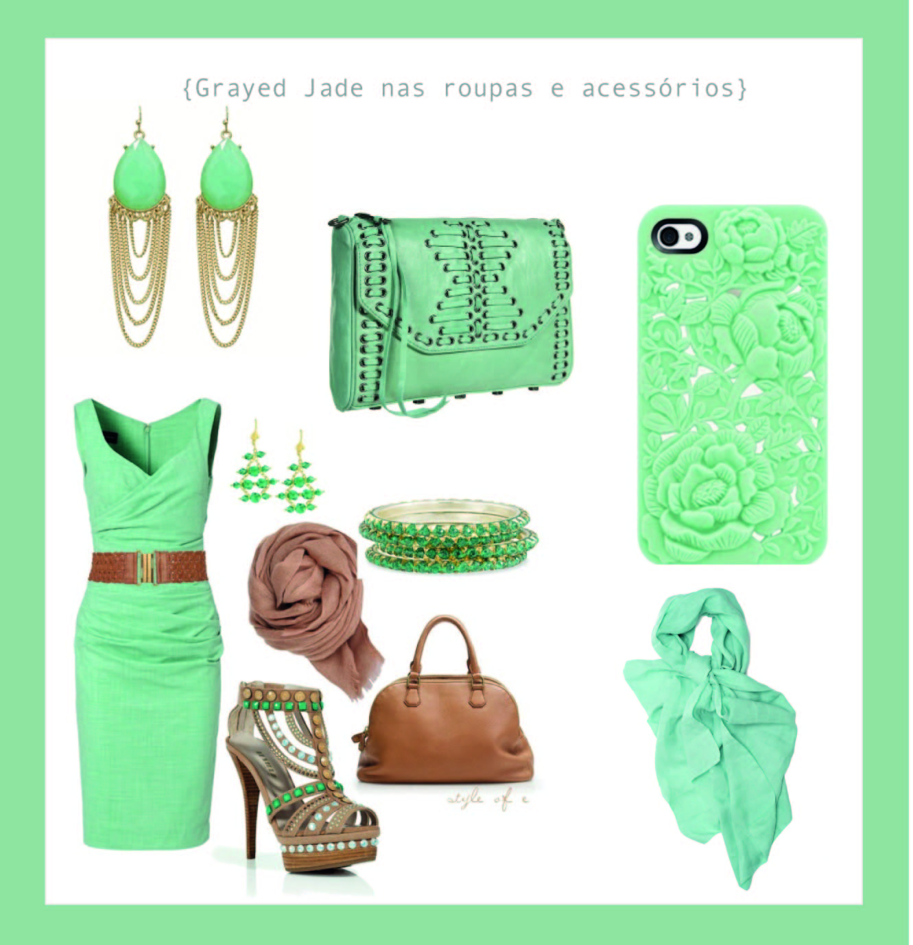 Pink-Limonada: { Pantone Fashion Color: Grayed Jade }
