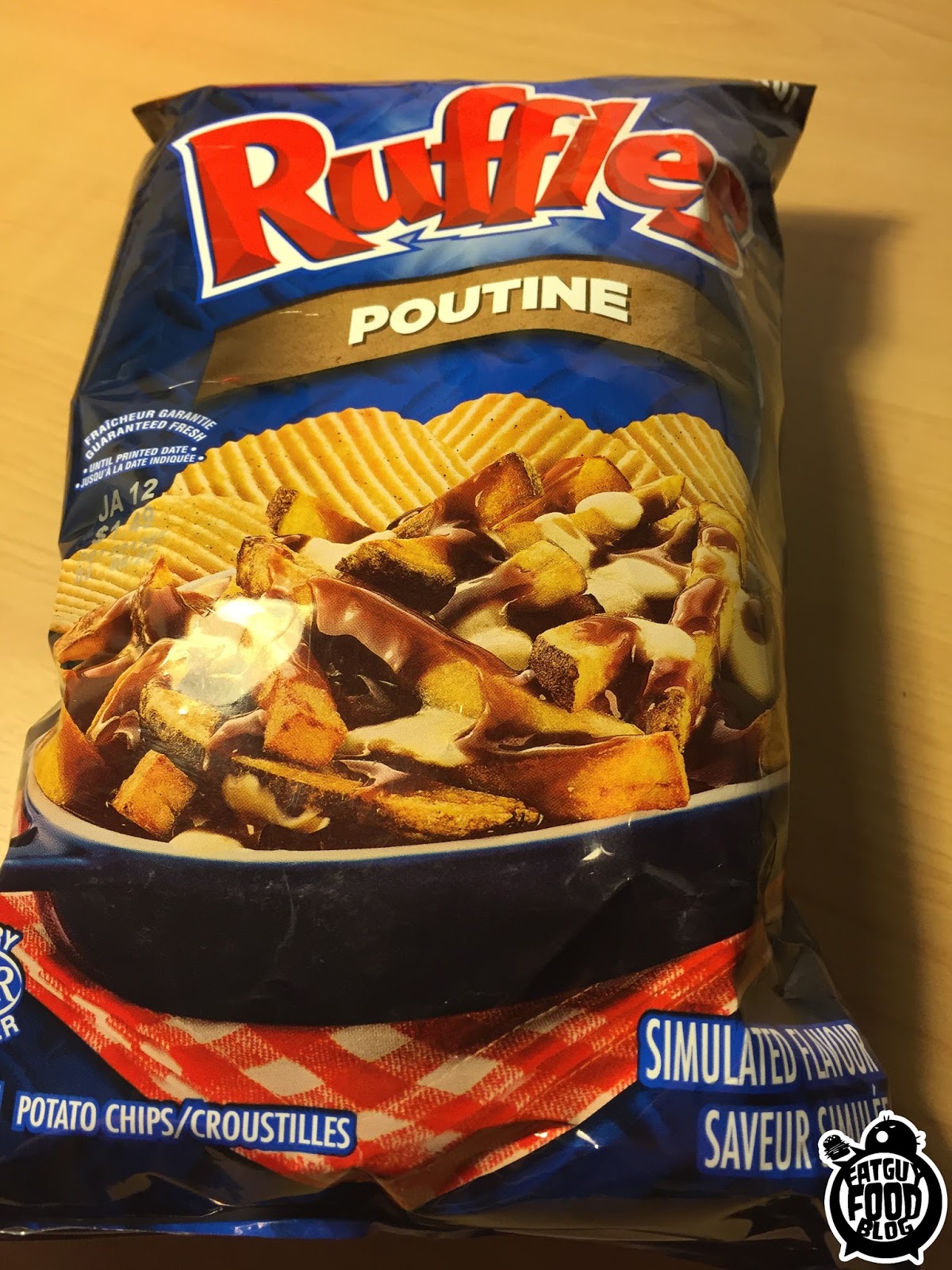 FATGUYFOODBLOG: CANADA WEEK PART ONE! Chip party! Poutine Ruffles ...