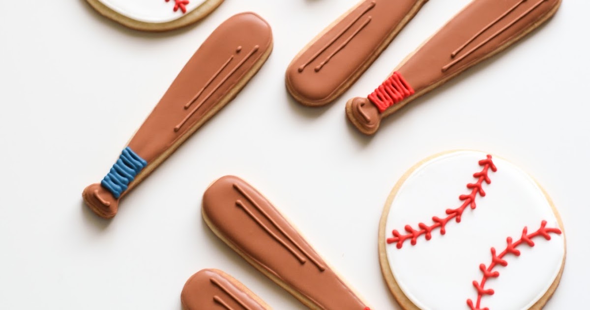 i heart baking!: baseball cookies for a little slugger baby shower