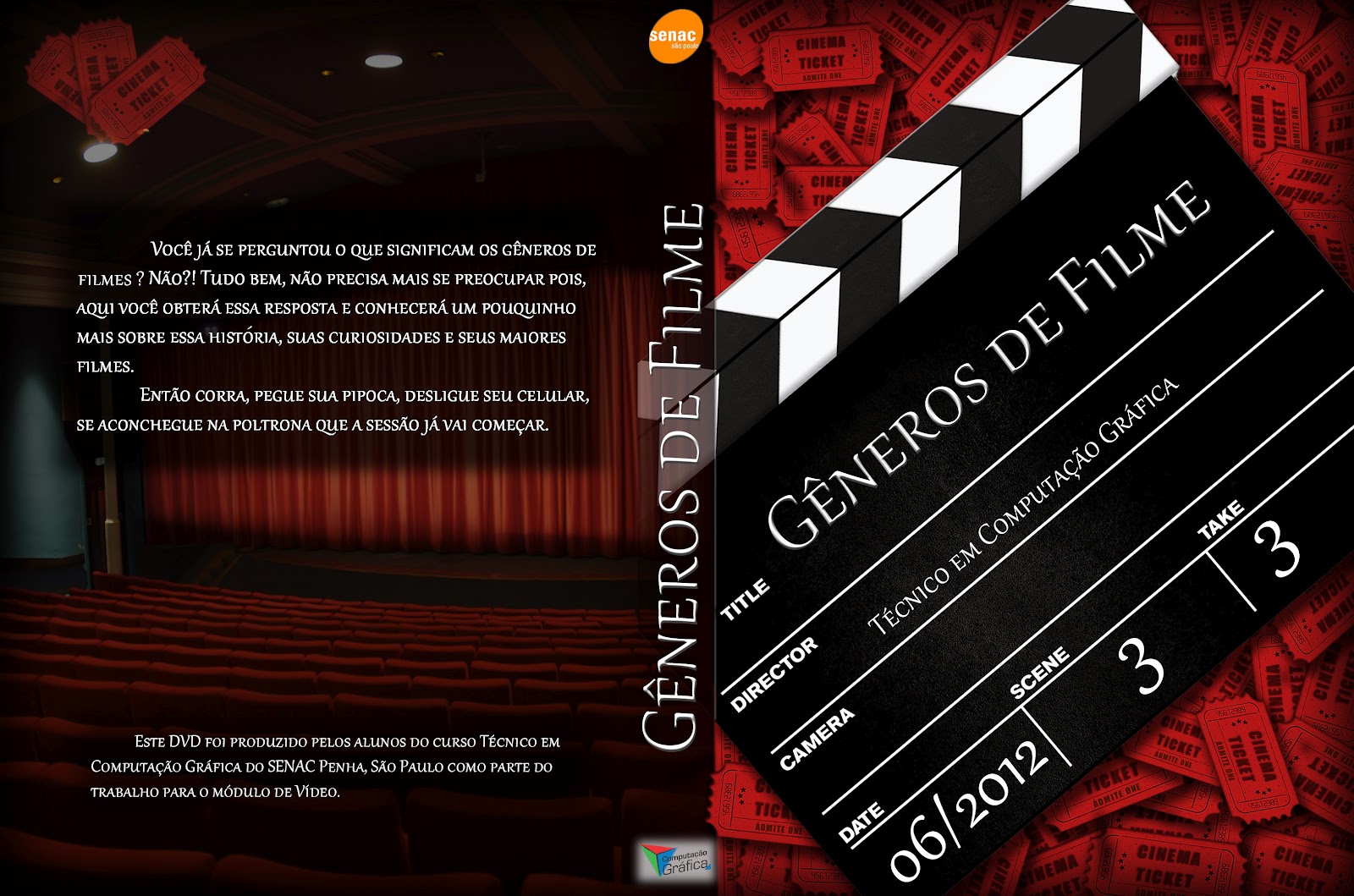 IMPRESSÃO SUA: Capa de DVD