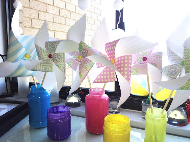 Spring Pinwheel Tutorial! - Outnumbered 3 to 1