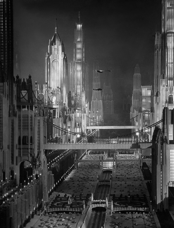 Retrofuturism - Design and Art : Retrofuturistic City and Architecture