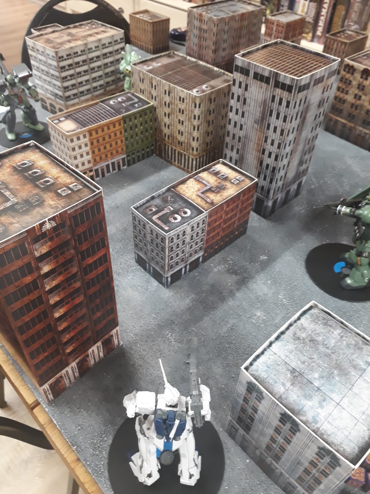 Marqod's gaming blog: Mobile Suit Skirmish Battle Report: A Strange ...