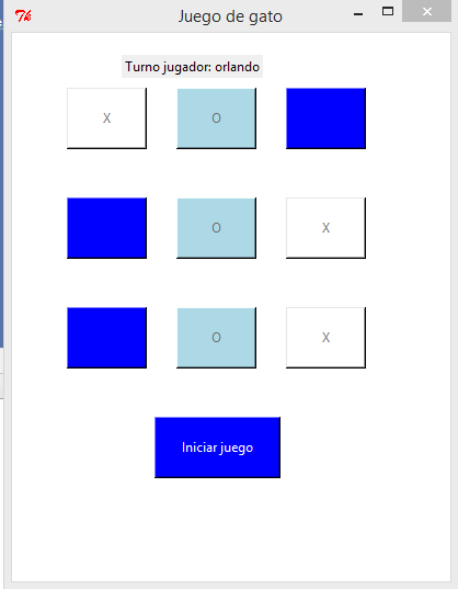David Orlando Maldonado Lopez: Juego del Gato en Python