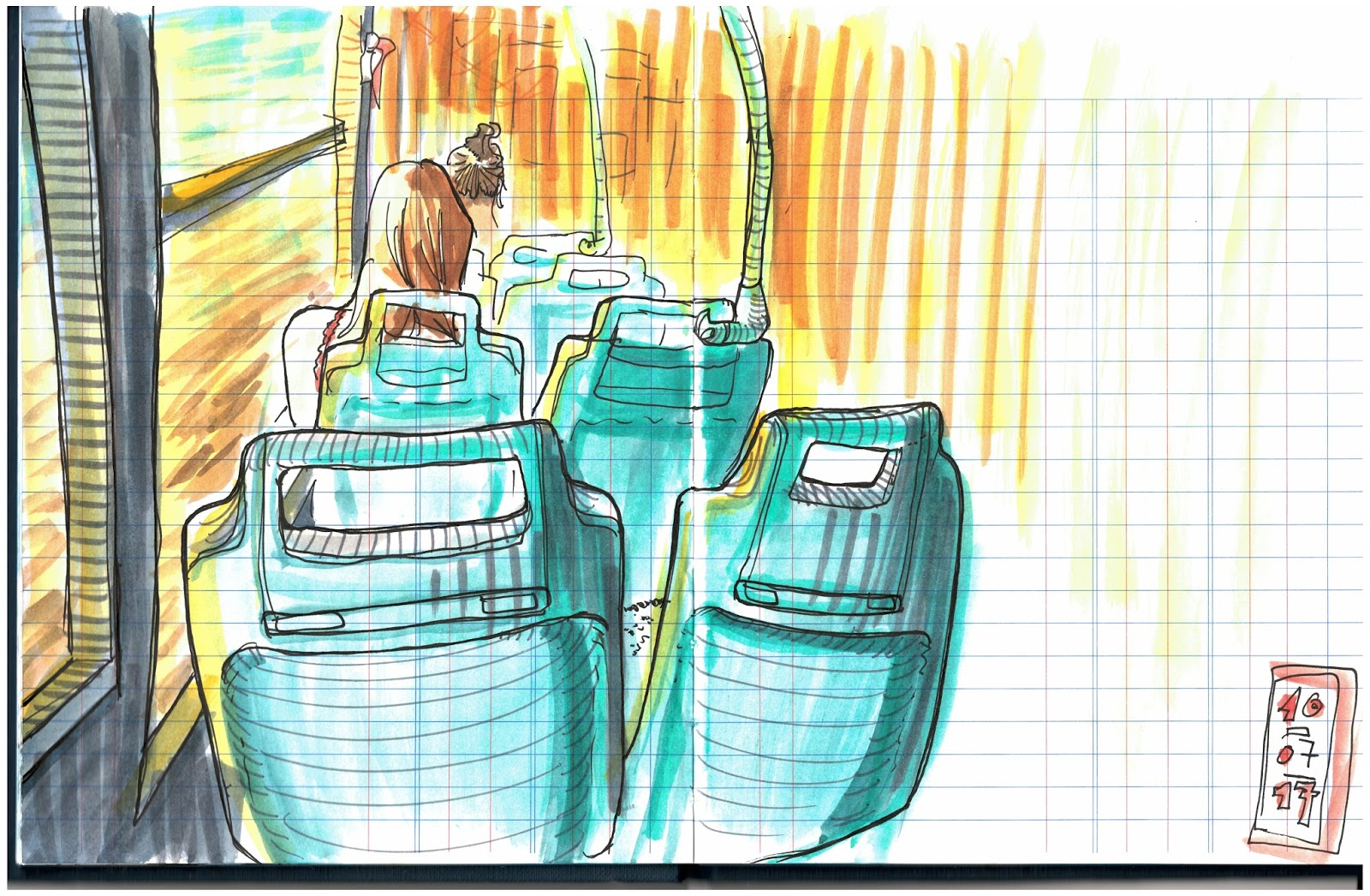 El blog de uno: Un cambio de perspectiva en el autobús