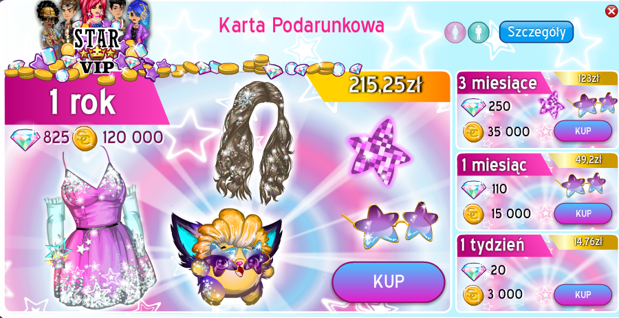 Każda-panna-z-nas-jest-fajna-msp: Unikaty z VIPa... Które są za level?