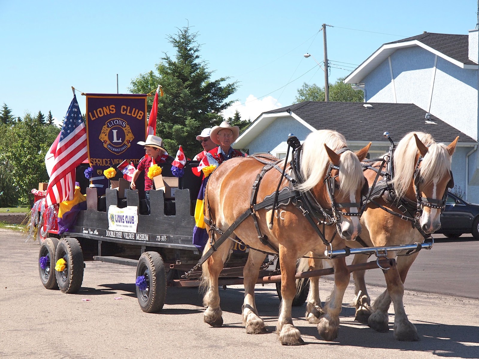 Alberta West Photos: Spruce View Canada Day Parade snapshots