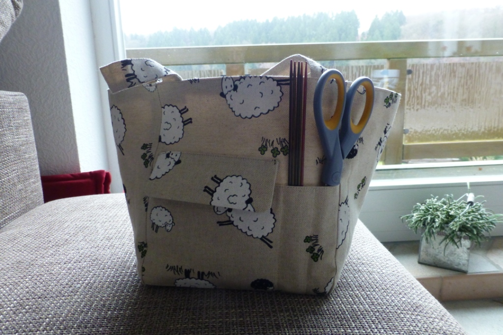 Meine kreative Welt: Projekttaschen für mein Strickzeug