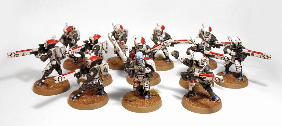 The Hammer of Wrath: SHOWCASE: Tau Fireteam #2