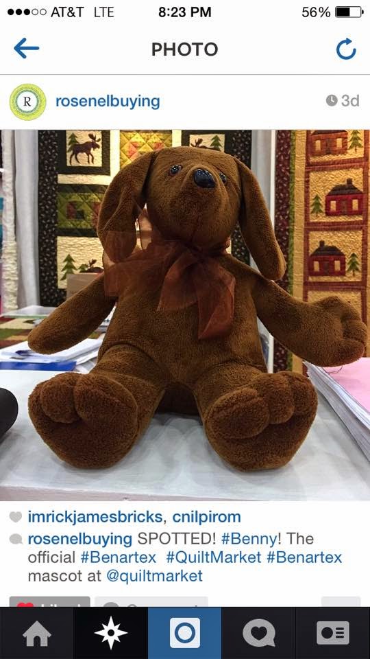 Sew in Love {with Fabric}: Benny at Market (with a cliffhanger ending!)