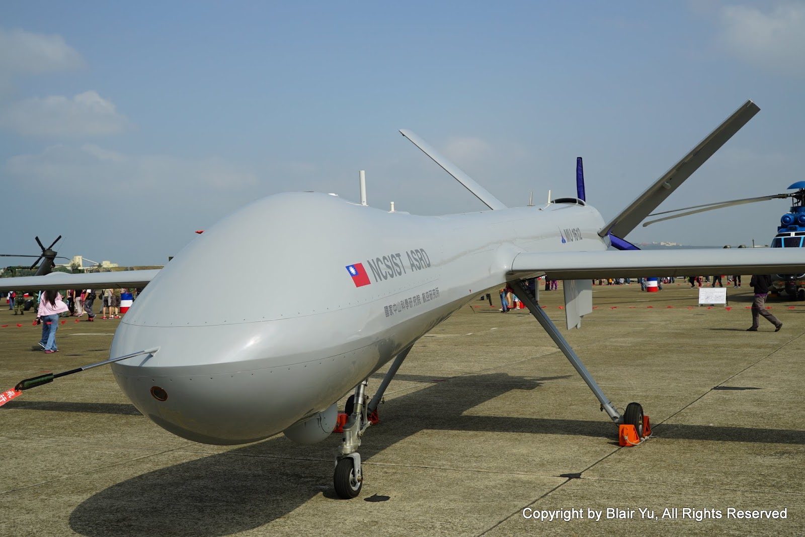 Blair's 軍事,警察及消防攝影: 中科院戰略型無人飛機 Unmanned Aerial Vehicle UAV MU 1612