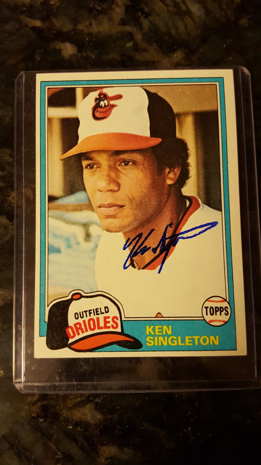 Autograph Through The Mail Athletes: Ken Singleton