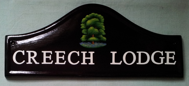 Hand Painted House Signs by Ceramic Art: More Signs