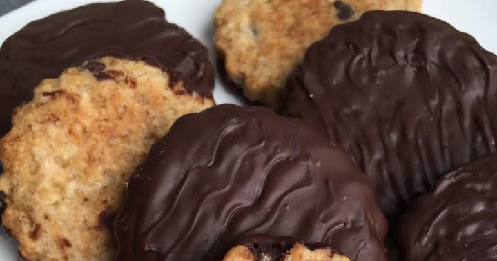 Sablés aux flocons d'avoine et pépites de chocolat - En-K de gourmandises